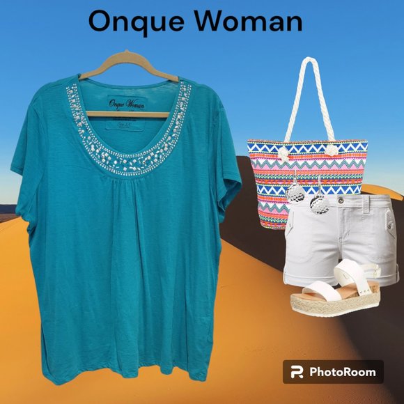 Onque Woman | Tops | Onque Woman Elements Of Life Clothing For Your ...